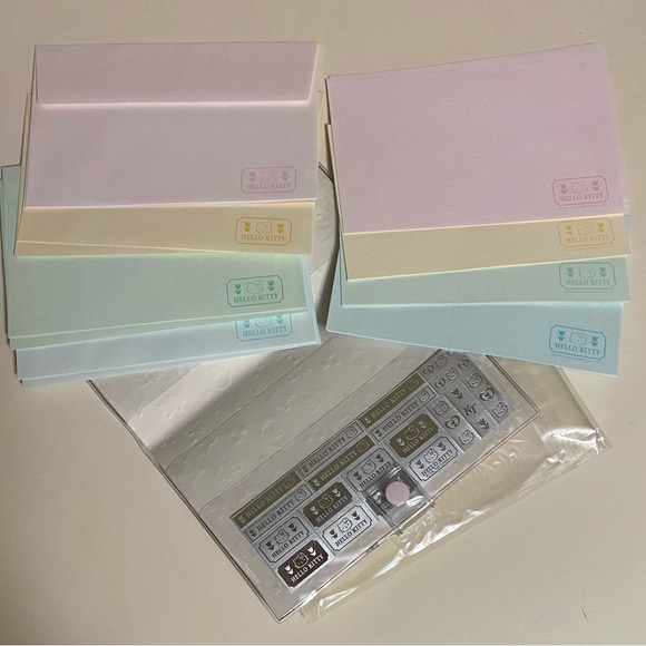 Sanrio | Other | Vintage Sanrio Hello Kitty Letter Set | Poshmark